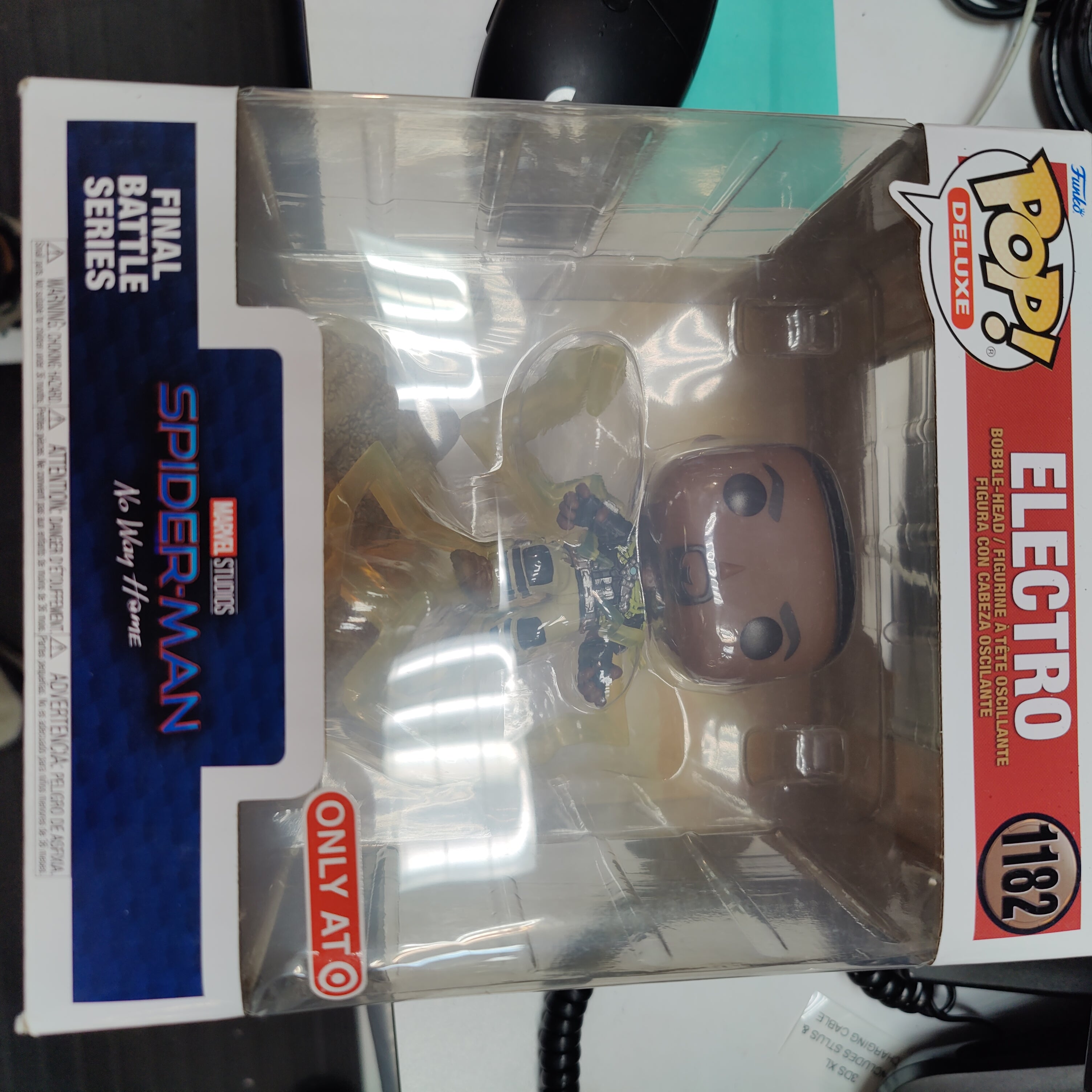 Funko Pop Spider-Man No Way Home Final Battle Series Electro 1282 Targ – True Believers Gaming ...