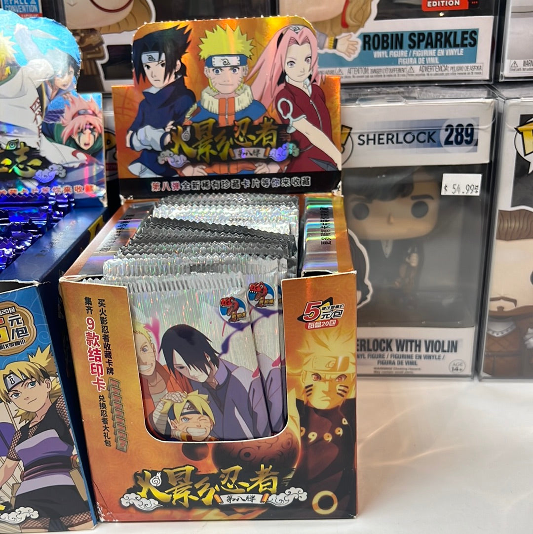 Premium Naruto Trading Card packNR08 CCG – True Believers Gaming and ...