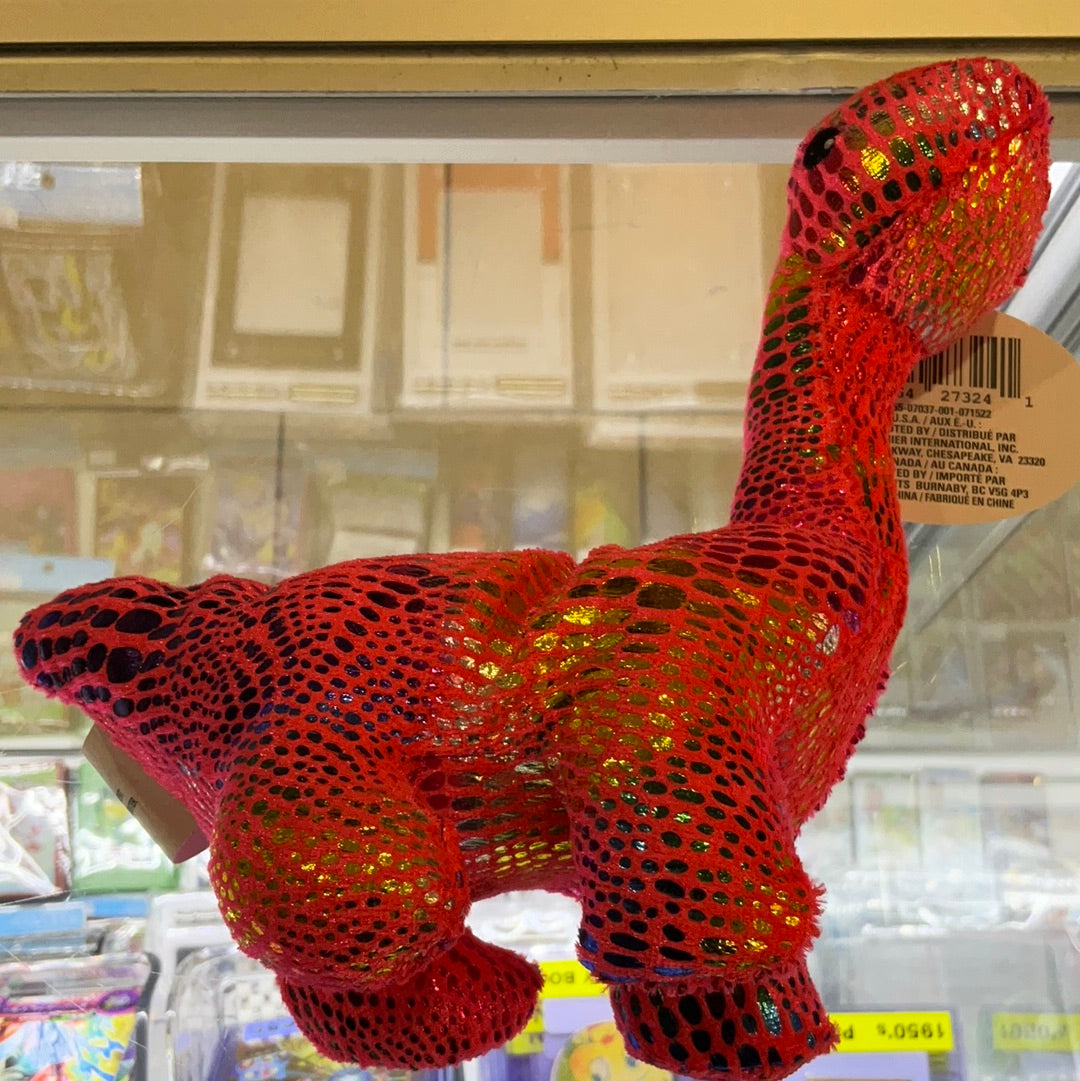 Fuzzy Friends Pink Dino Plush – True Believers Gaming and Collectibles